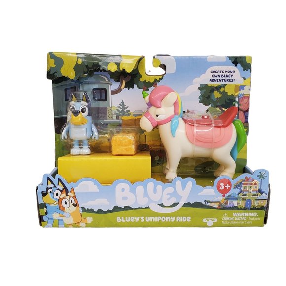 moose toys | Toys | Bluey Toys Blueys Unipony Ride Bluey Unicorn Toys ...